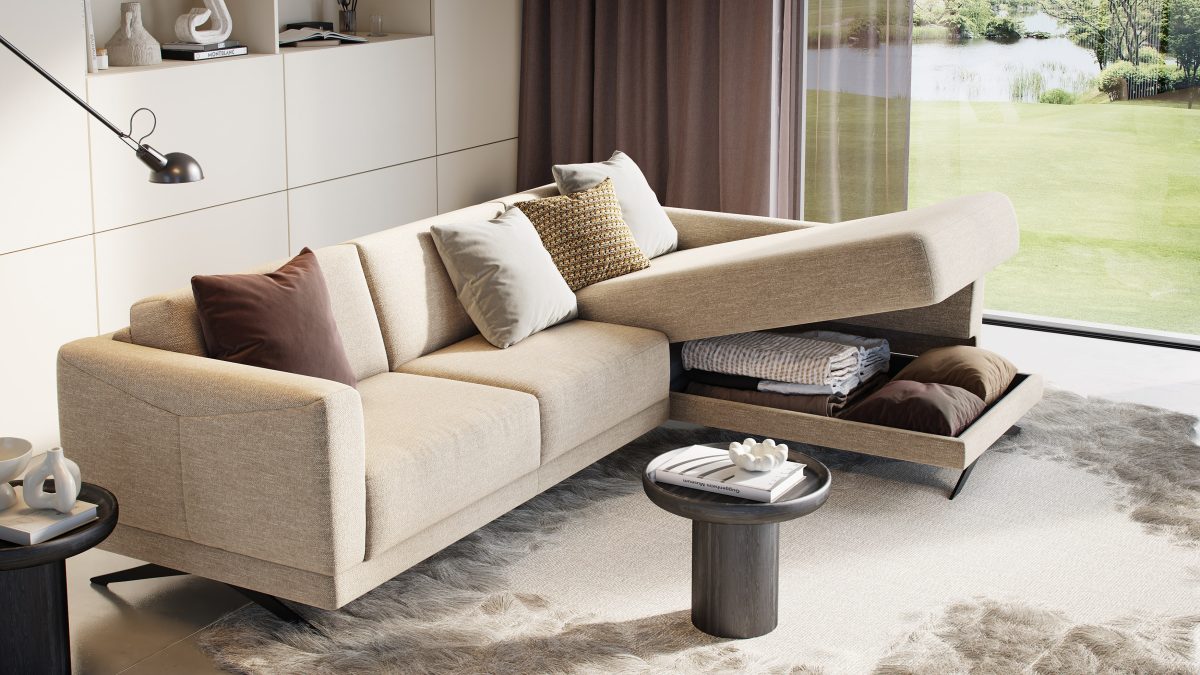 Nubo sofa bed smart-chair by Sesido - Alarus Interiors